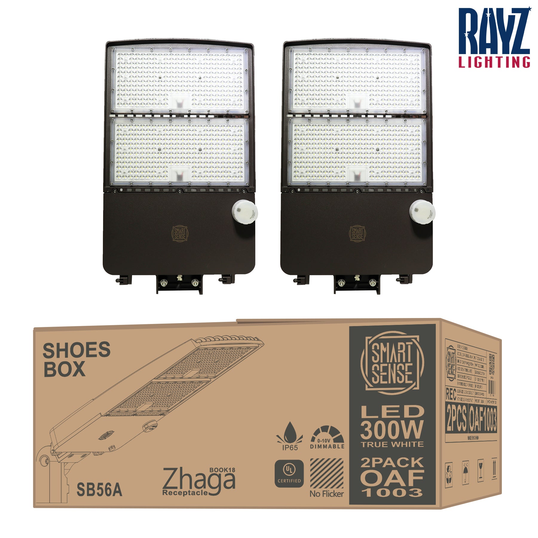 300W Led Shoebox Area Light | Shoebox Parking Lot | Shoebox Street Light